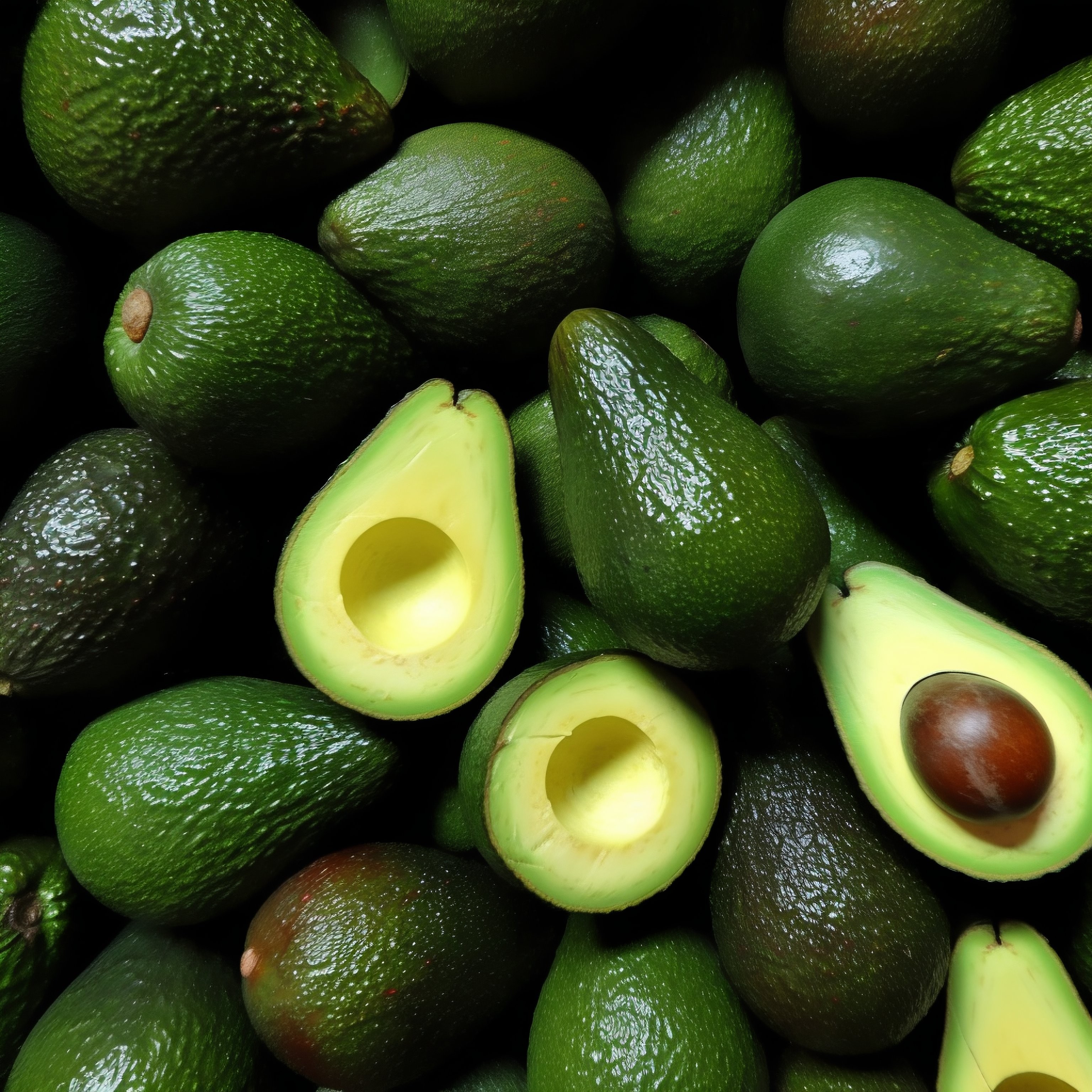 Avocado full frame | Foodiesfeed AI