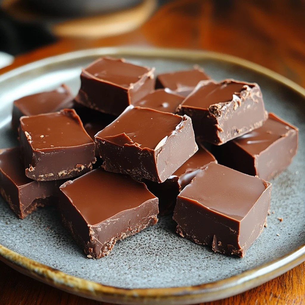 Decadent Chocolate Fudge Squares for Sweet Indulgence | Foodiesfeed AI